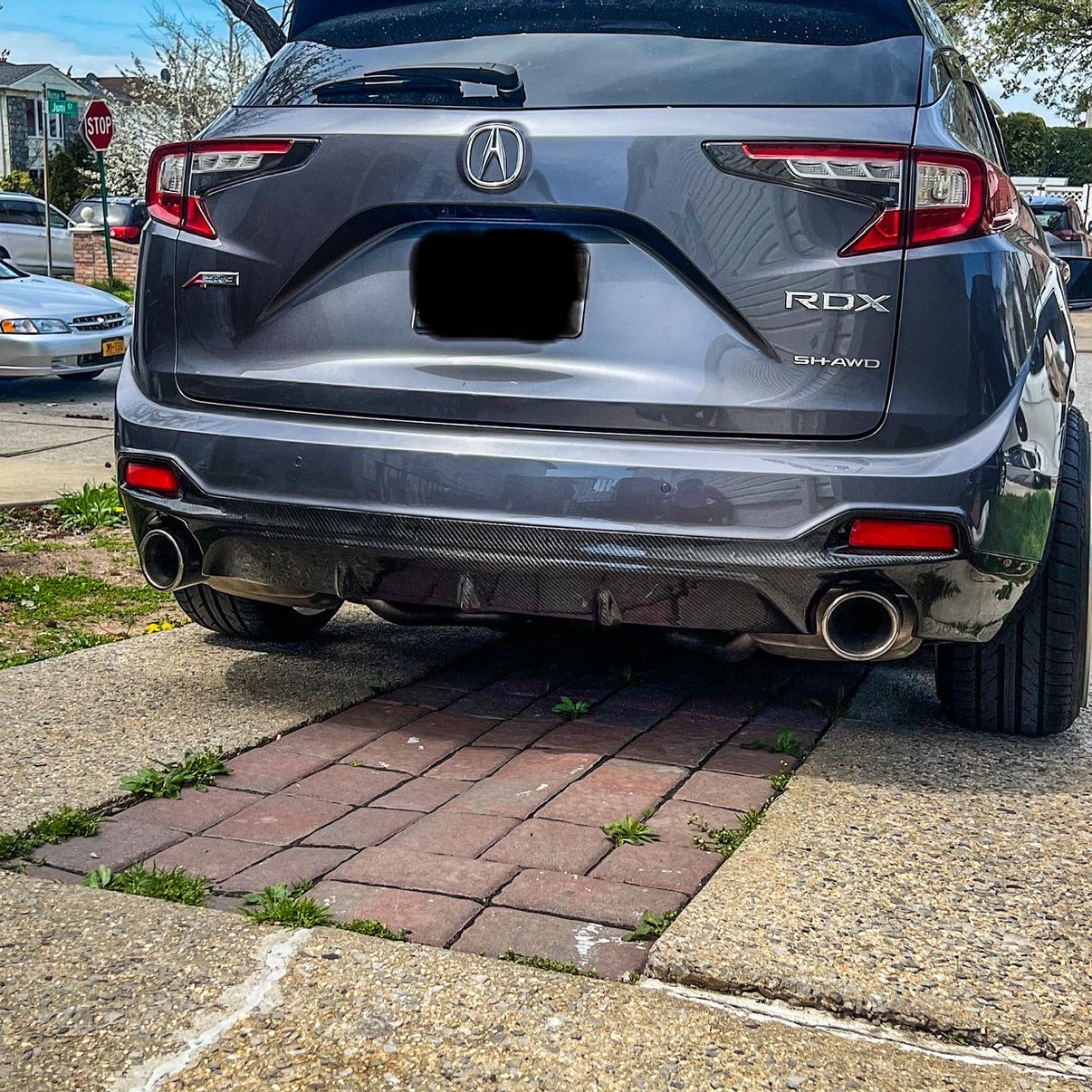 2019 - 2021 RDX Carbon fiber diffuser – Wc_Carbonfiber