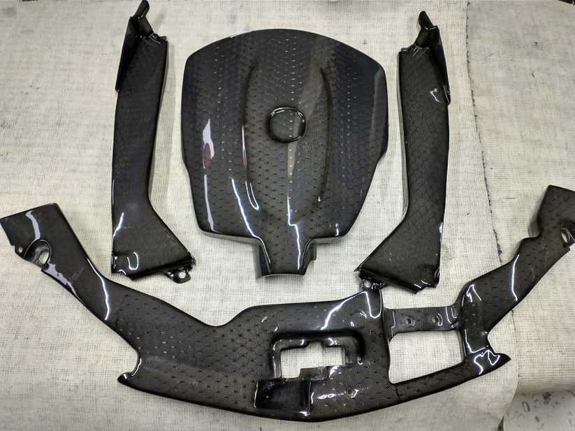 2017-2020 TLX A-Spec Engine bay covers.(6cyl) – Wc_Carbonfiber