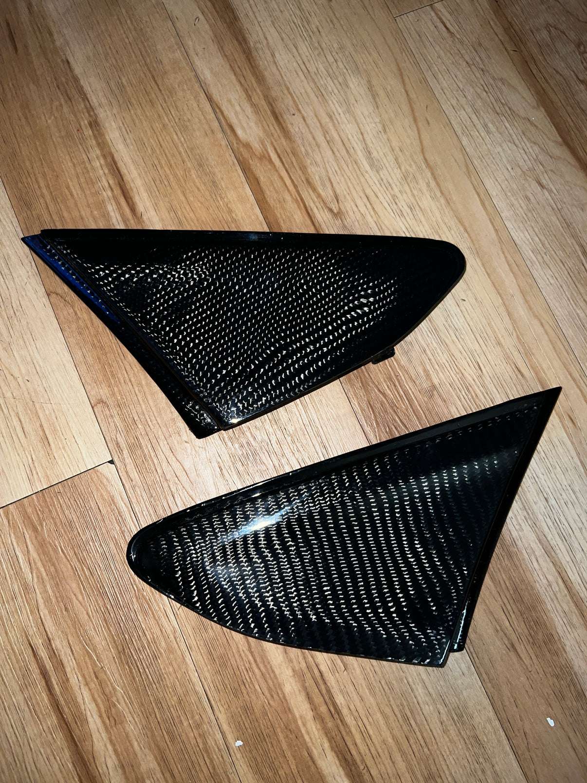 2012-2015 Civic SI coupe (facelift) Carbon Fiber Exterior Corner Trim ...